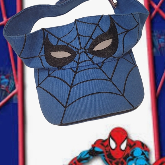 Marvel | Accessories | Marvel Spiderman Kids Visor | Poshmark